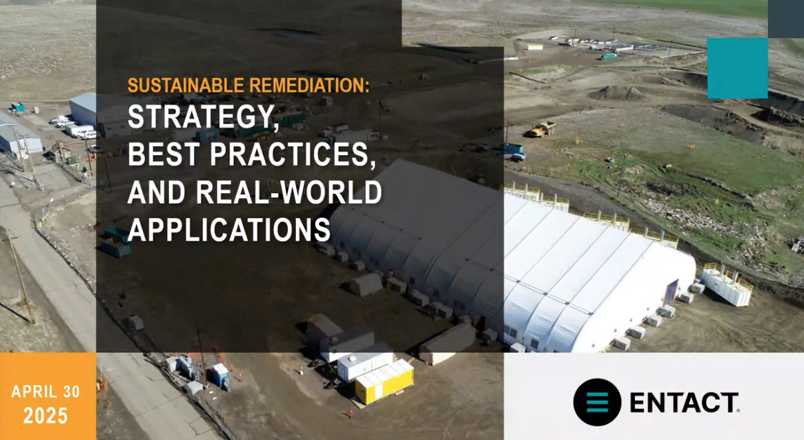Sustainable Remediation – Strategy, Best Practices, and Real World ...